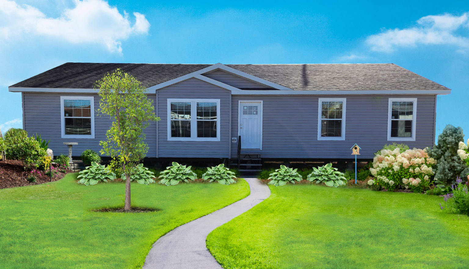 Highland manufactured modular homes 1624 model | Harvest Homes Omaha